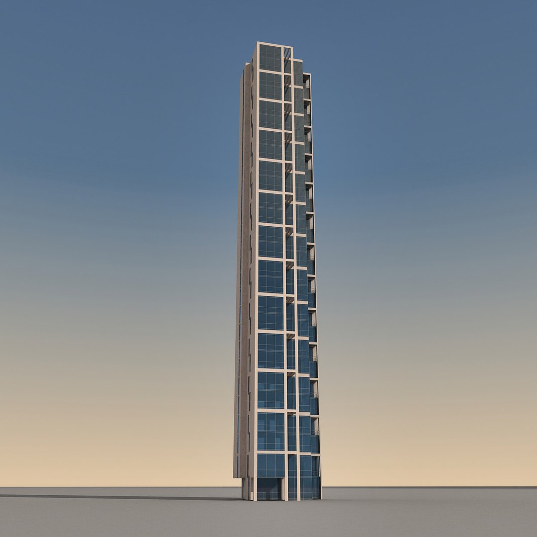 Modern Building 3d Max