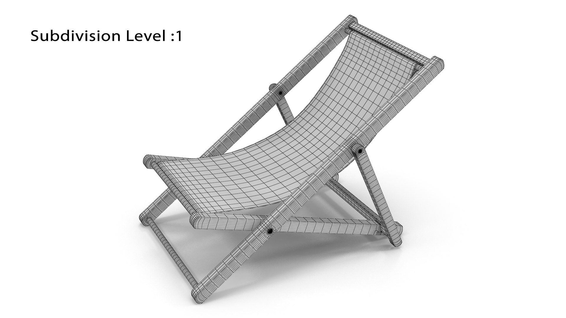 3D Sunbed 2 - TurboSquid 1941580