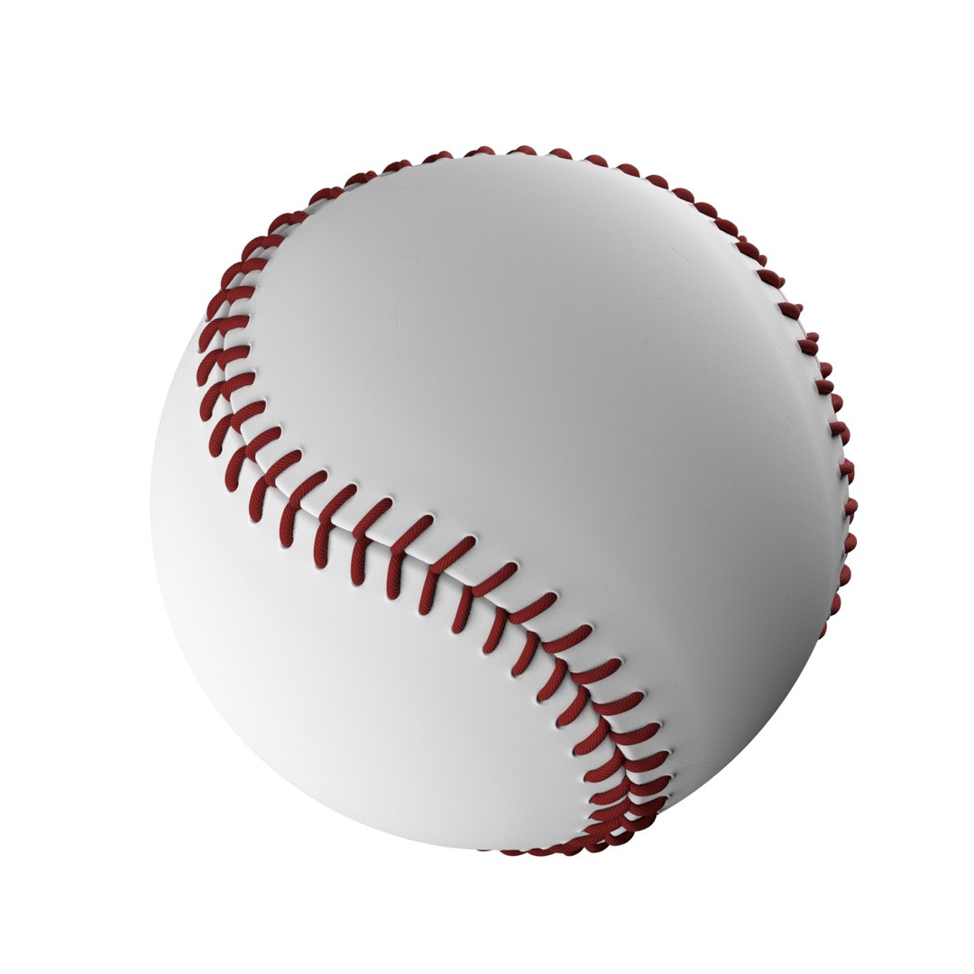 3D Model Base Ball Baseball - TurboSquid 1433349