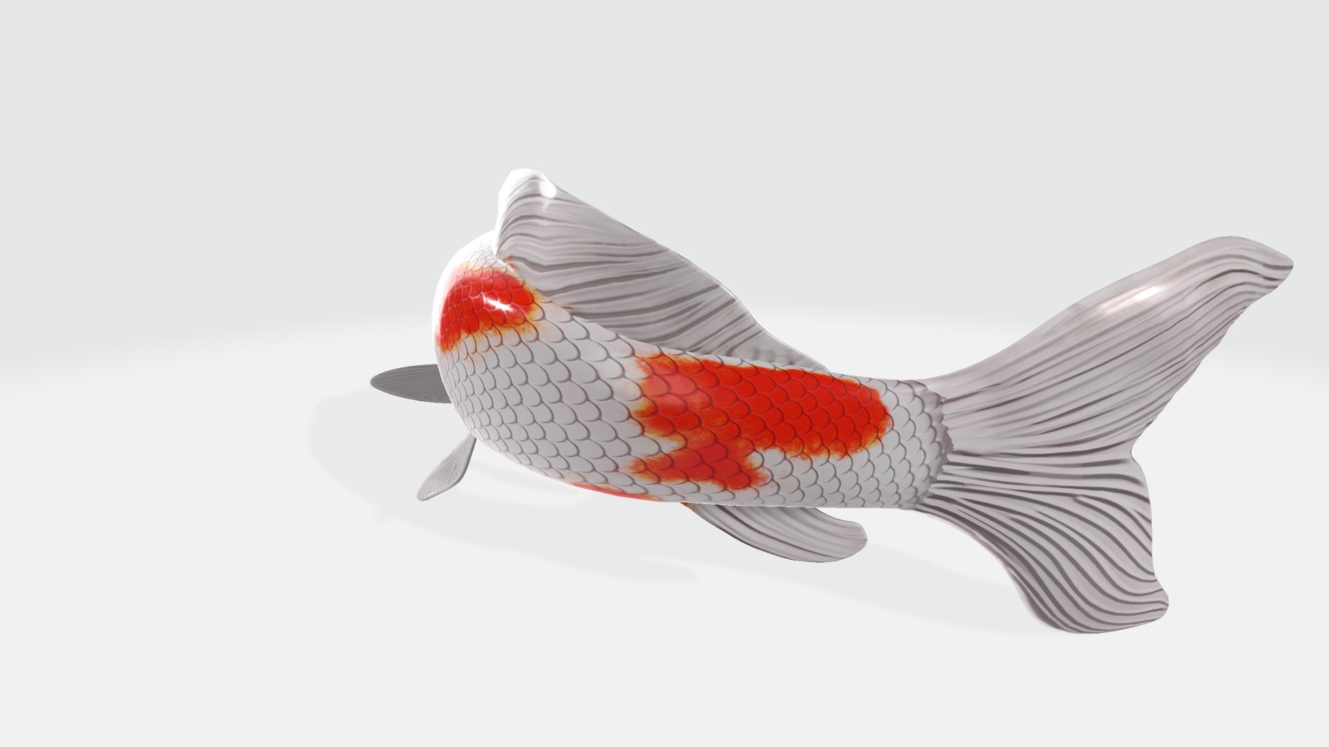 3D Koi Fish Model - TurboSquid 2300760