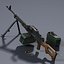 3d pkm machine gun model