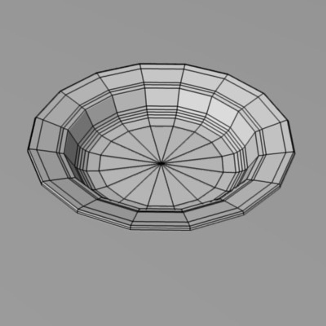 Dish Plate 3d Model