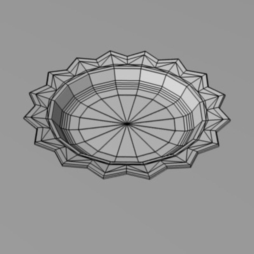 Dish Plate 3d Model