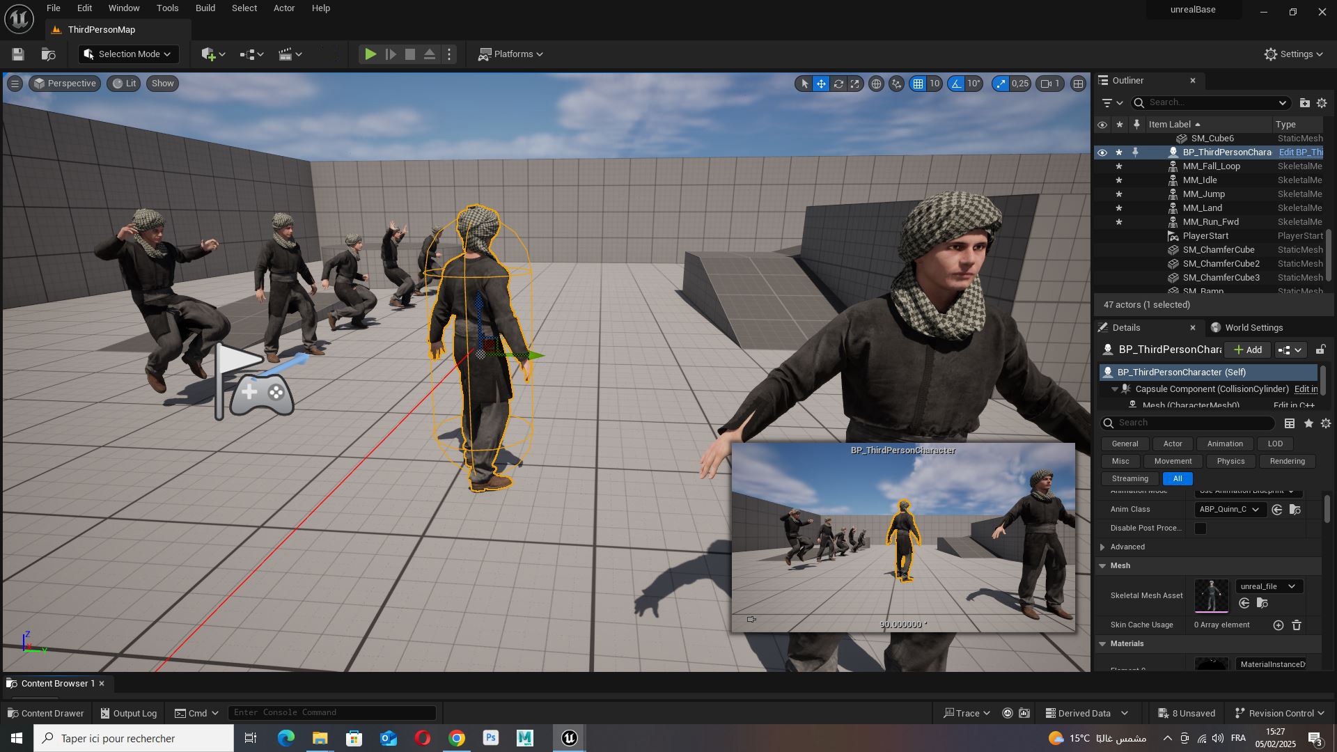 3D Arab Assassin 3D Character Rigged Game Ready - TurboSquid 2352339