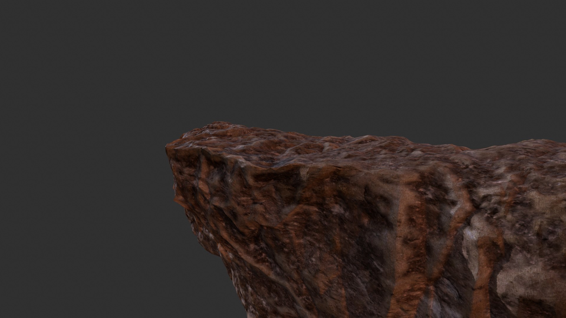 Realistic rock cliff 3D - TurboSquid 1190225