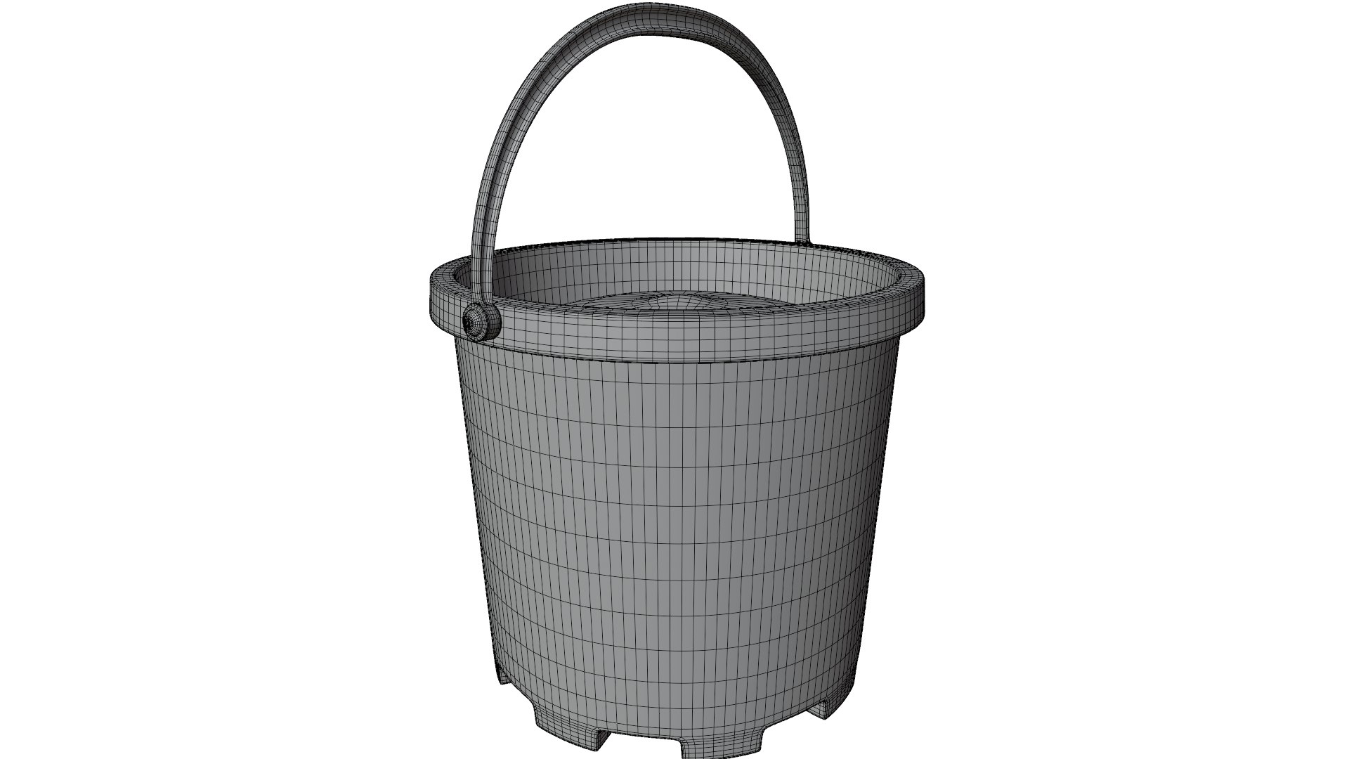 Water Bucket 3D Model - TurboSquid 2233279