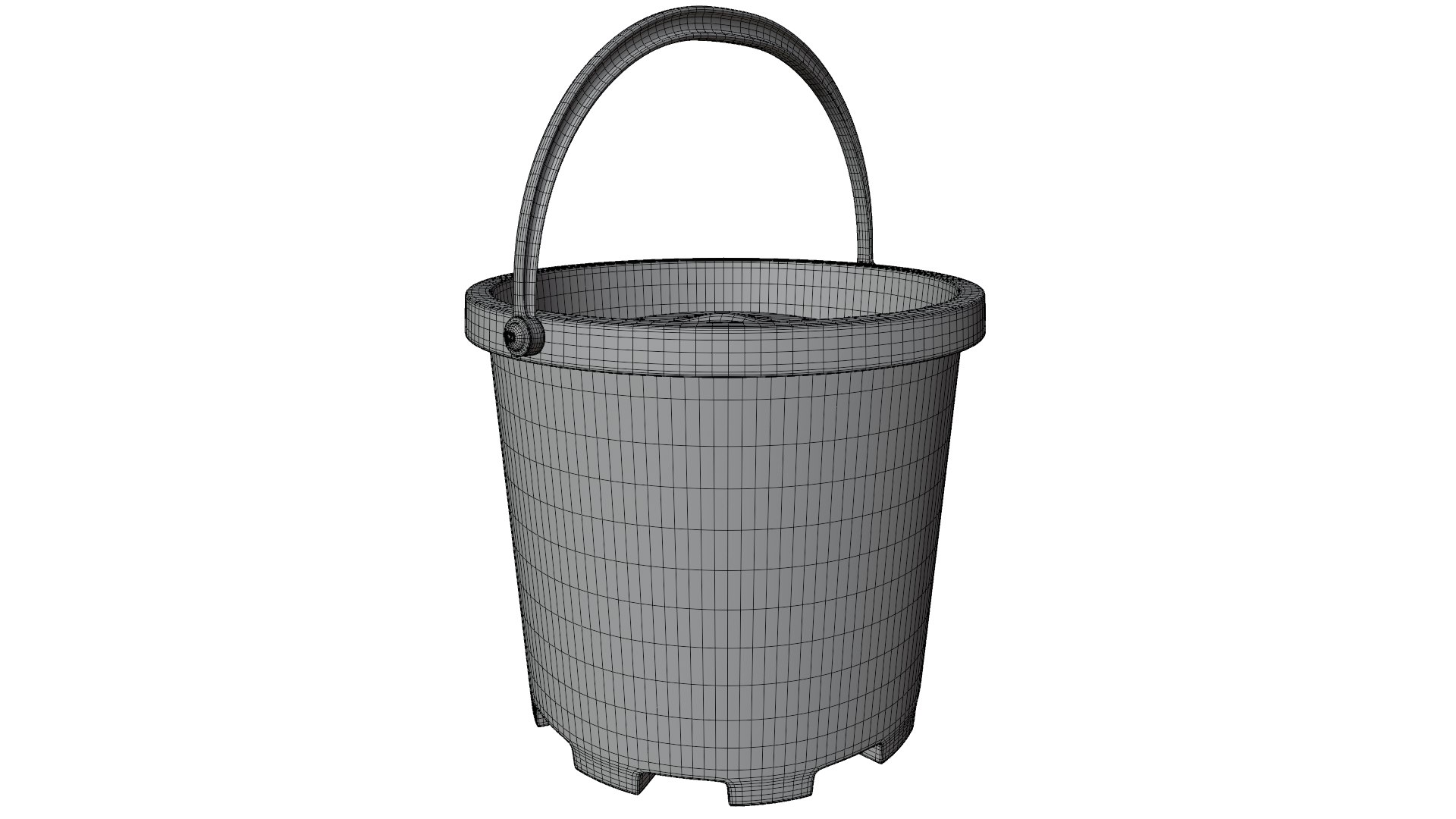 Water Bucket 3D Model - TurboSquid 2233279