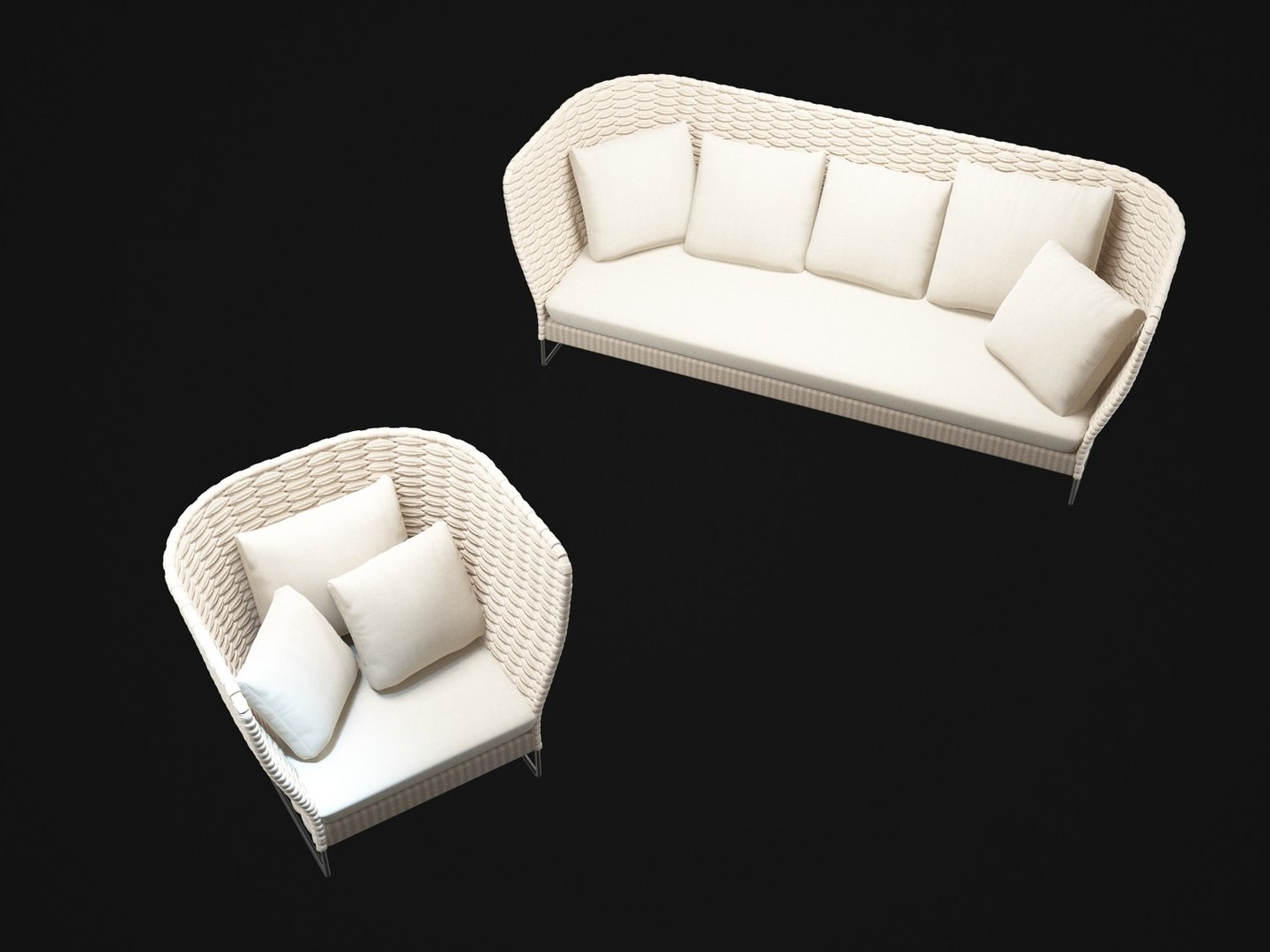 ami-sofa 3d max