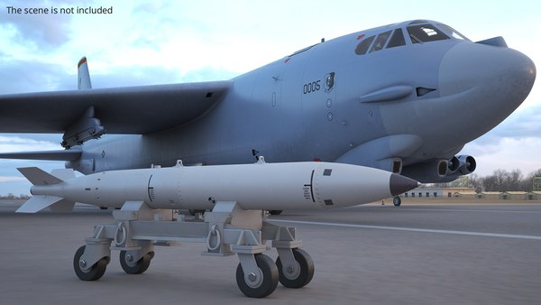 modelo 3d Arma de bomba de gravedad nuclear gris - TurboSquid 2514908