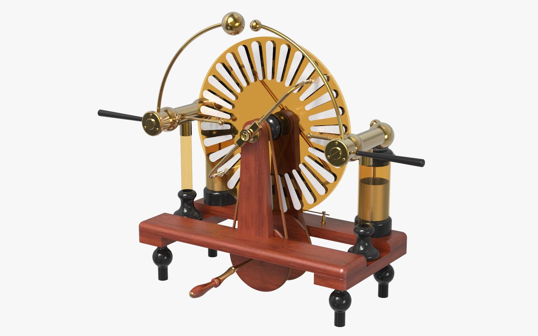 3D Wimshurst Machine - TurboSquid 1825452