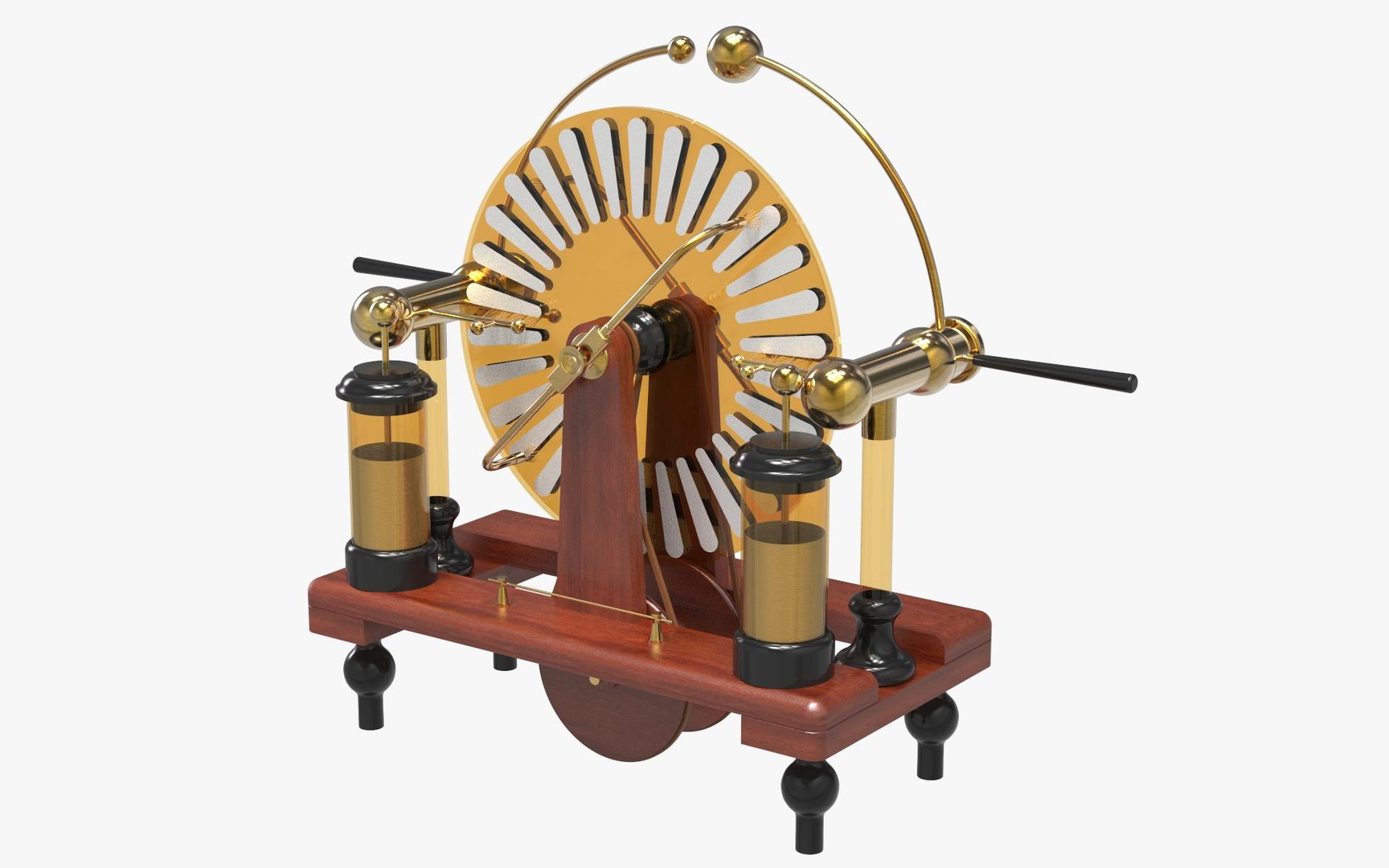 3D Wimshurst Machine - TurboSquid 1825452