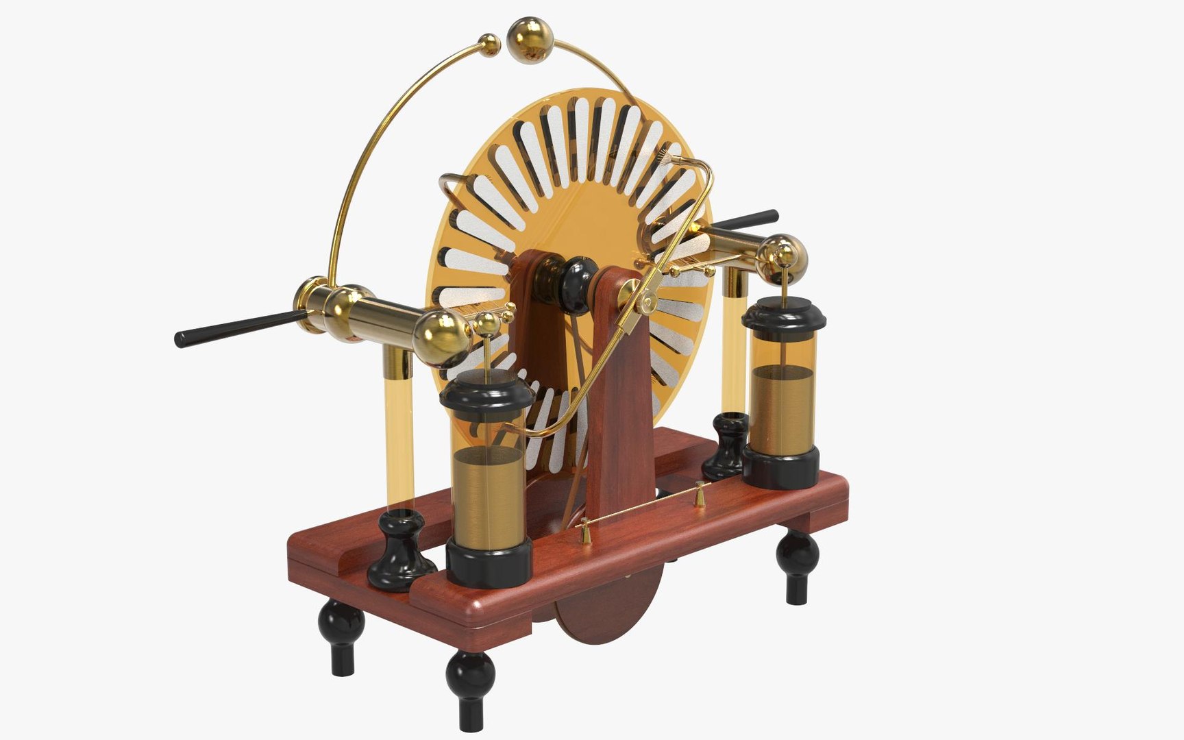 3D Wimshurst Machine - TurboSquid 1825452