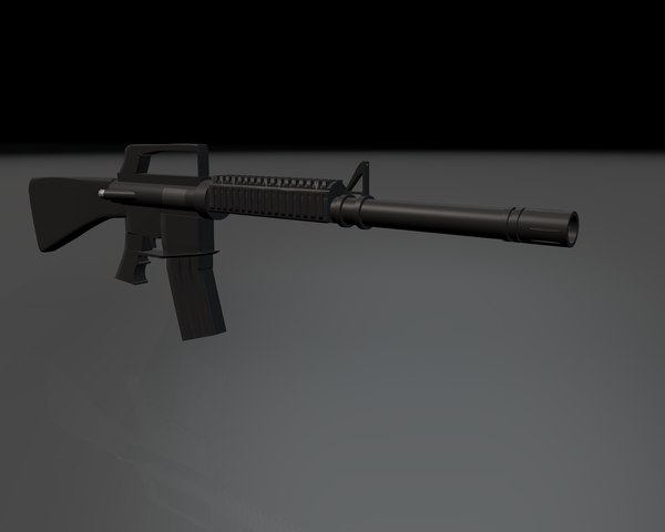 Free Animated 3D Gun Models | TurboSquid