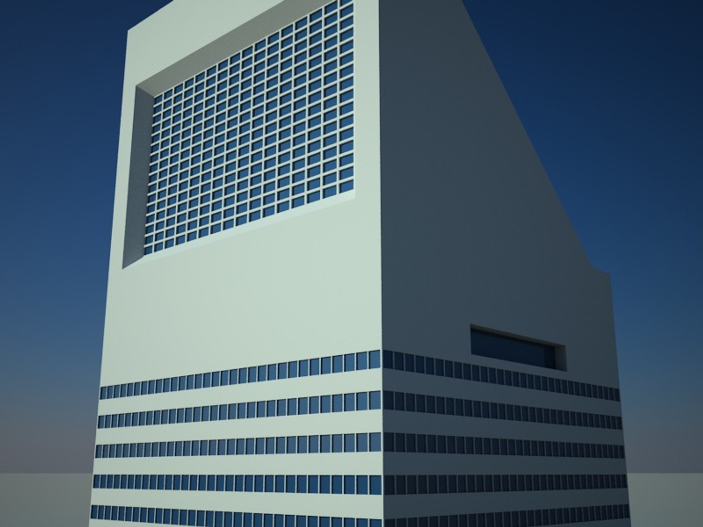 3d Model Citigroup Center Skyscrapers Buildings