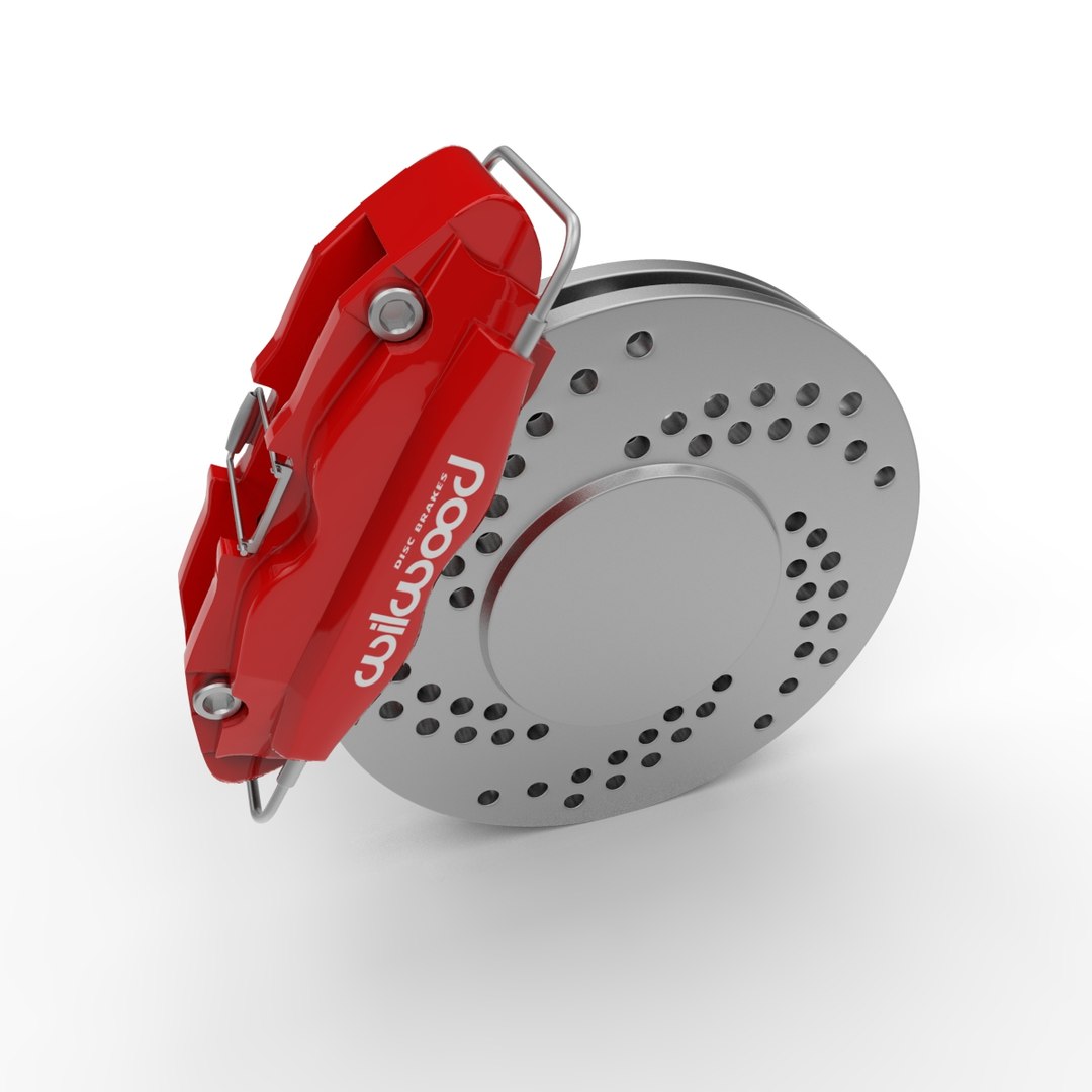 3d Brake Modelled Model