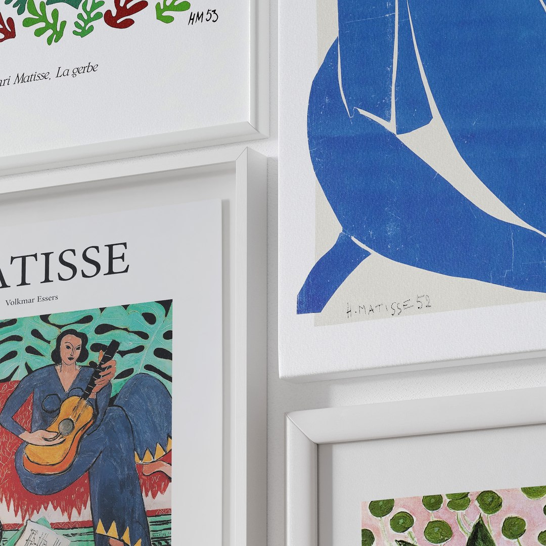 Set Of Paintings Matisse Model - TurboSquid 1916253