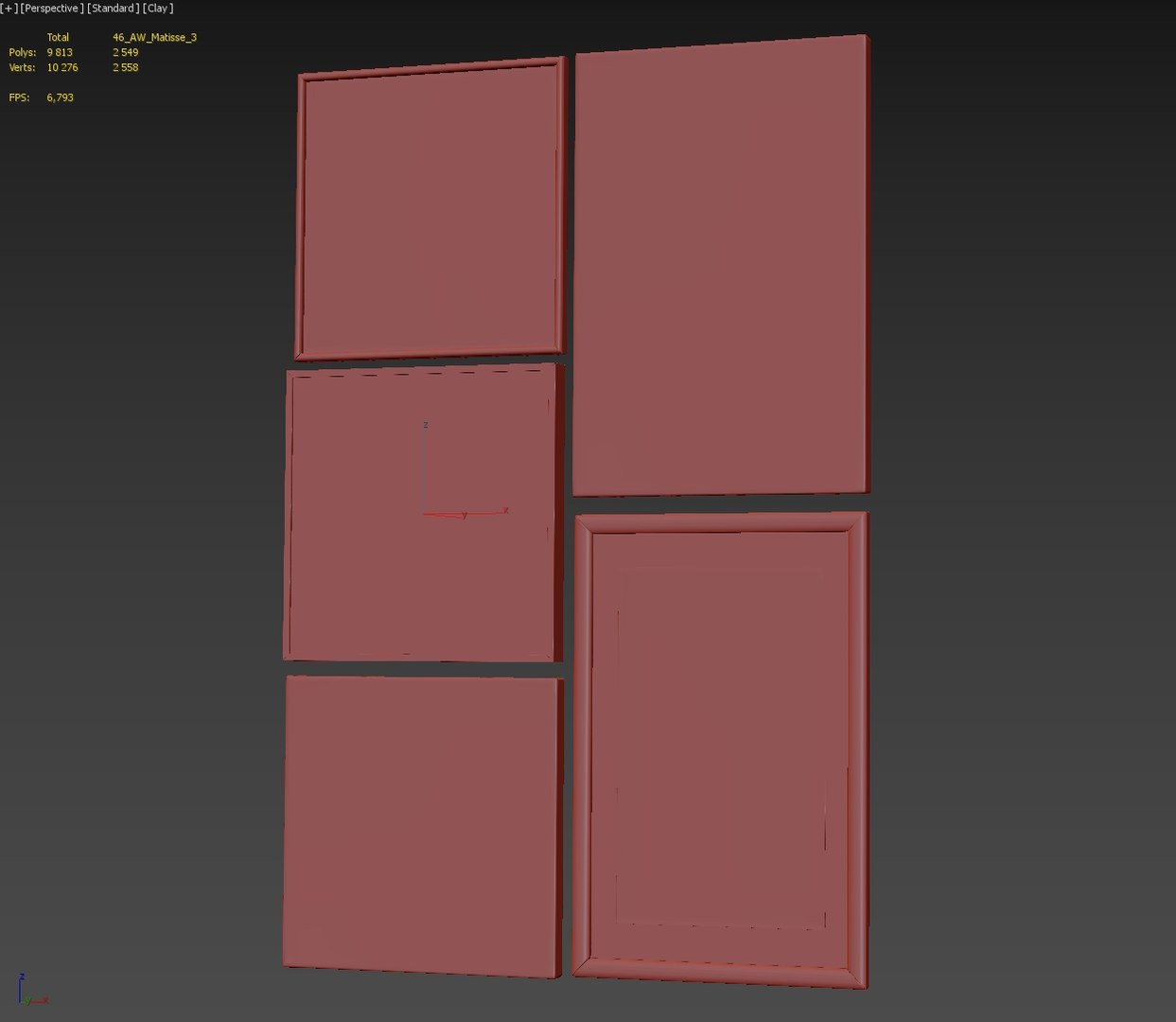 Set Of Paintings Matisse Model - TurboSquid 1916253