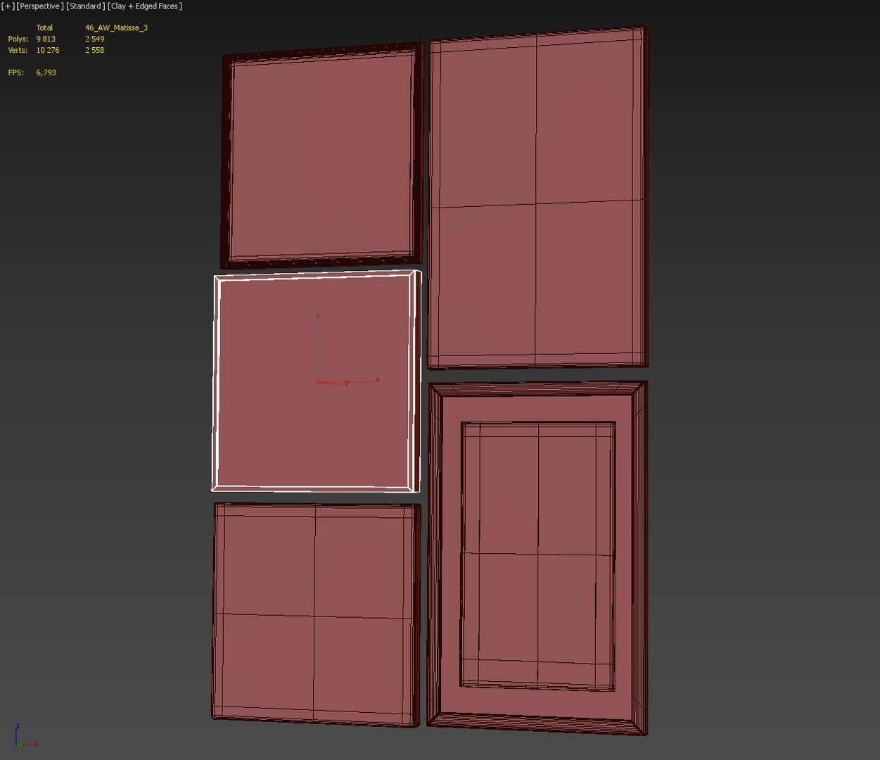 Set Of Paintings Matisse Model - TurboSquid 1916253