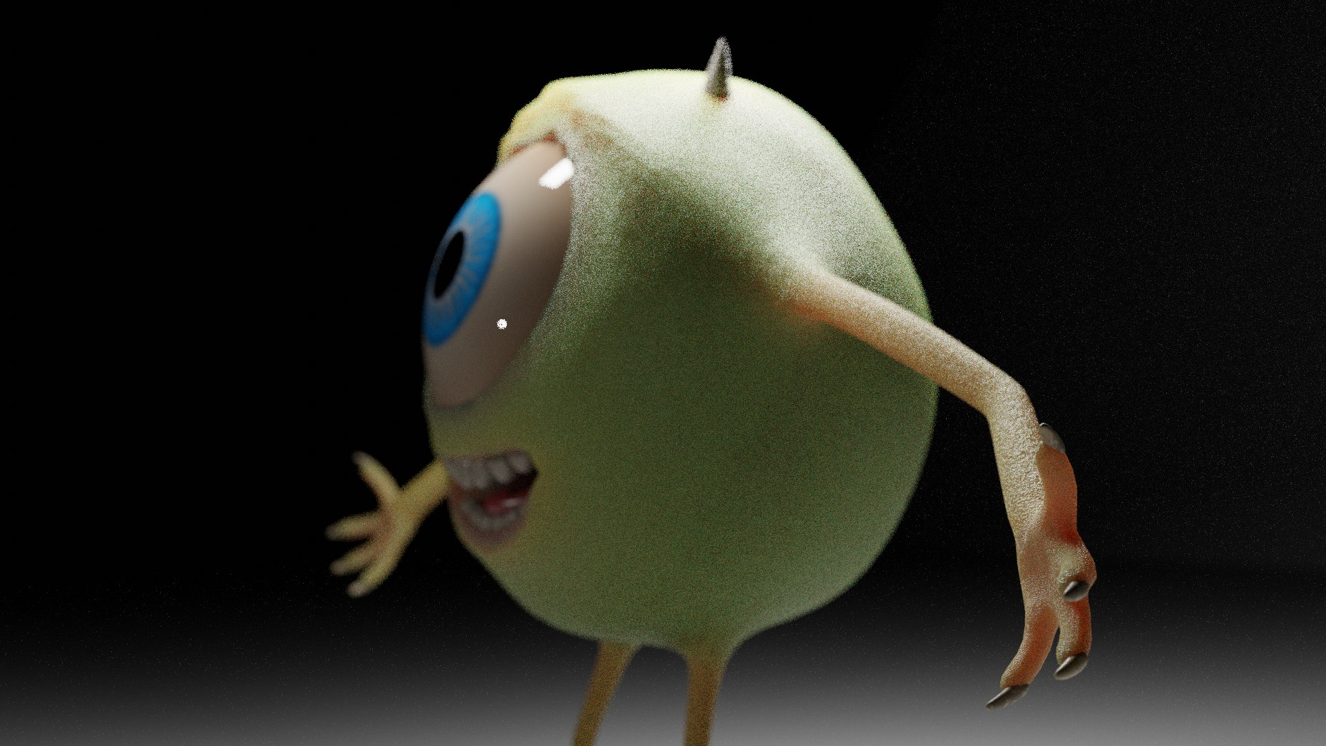 3D Mike Vazovski - TurboSquid 1808341