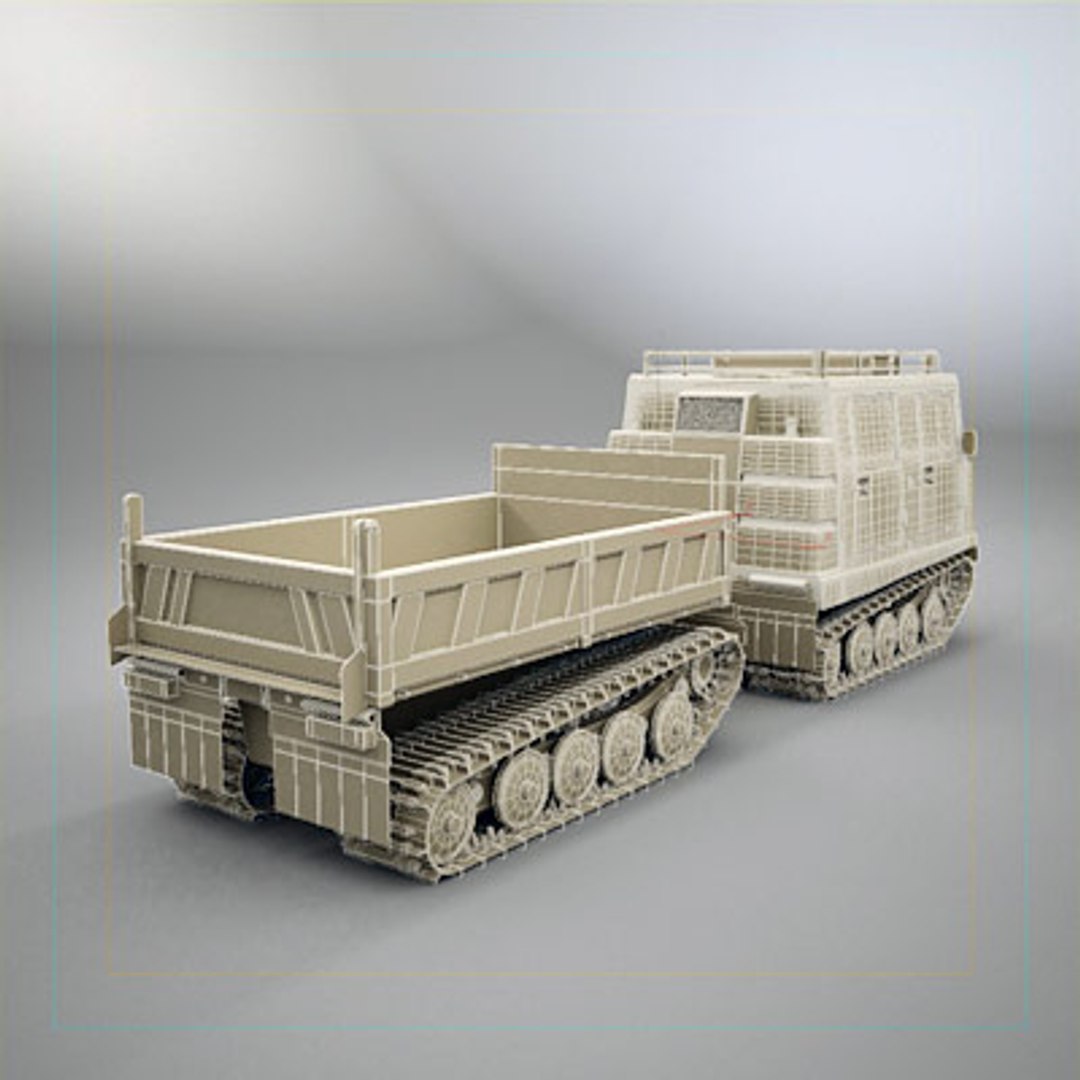 Hagglund Bv206 Civil 3d Model