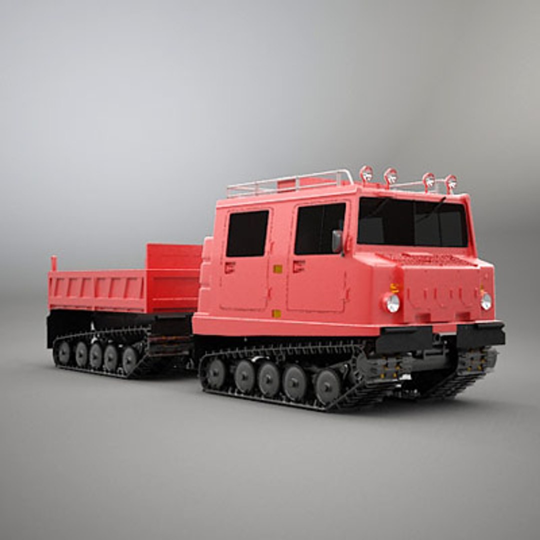 Hagglund Bv206 Civil 3d Model