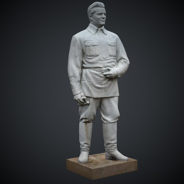 Man Statue 3D Models for Download | TurboSquid