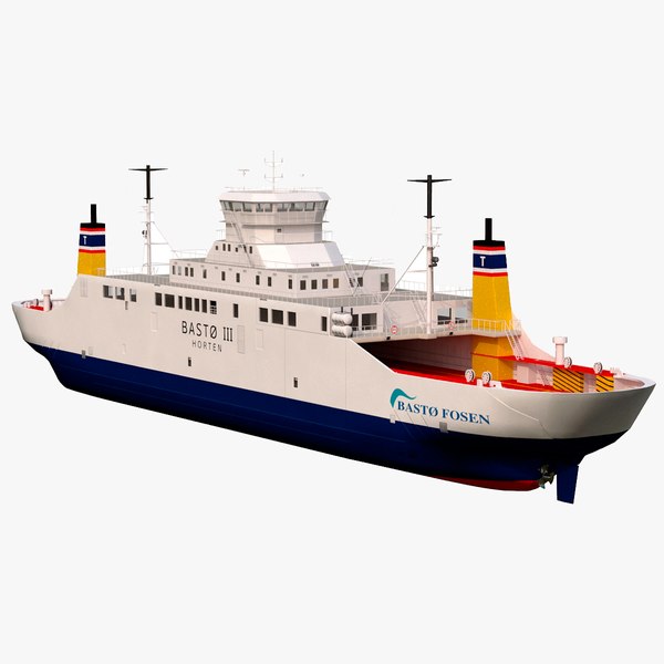 Car ferry 3D model - TurboSquid 1166581