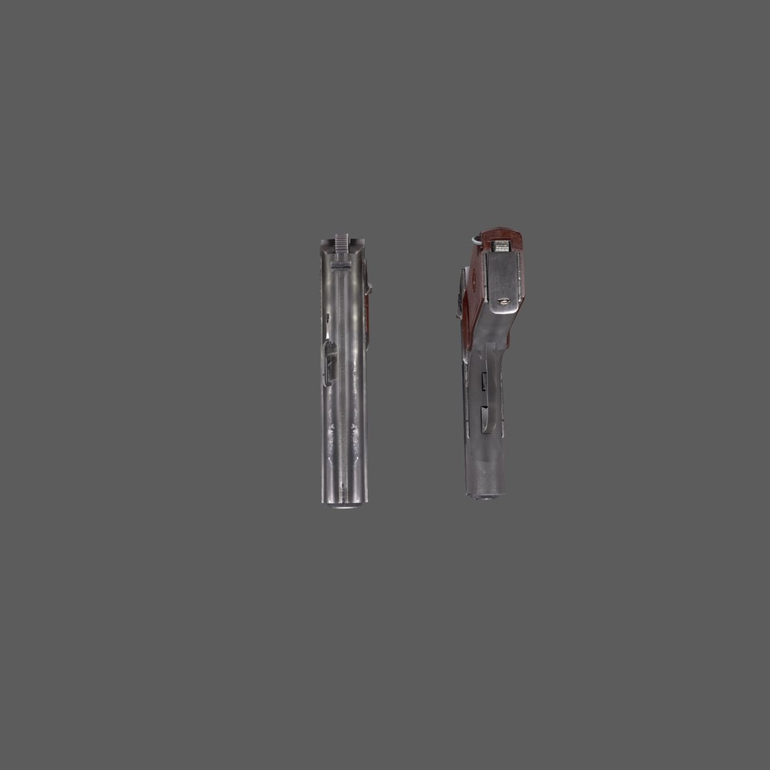 Makarov Pistol PM 3D Model - TurboSquid 2261659