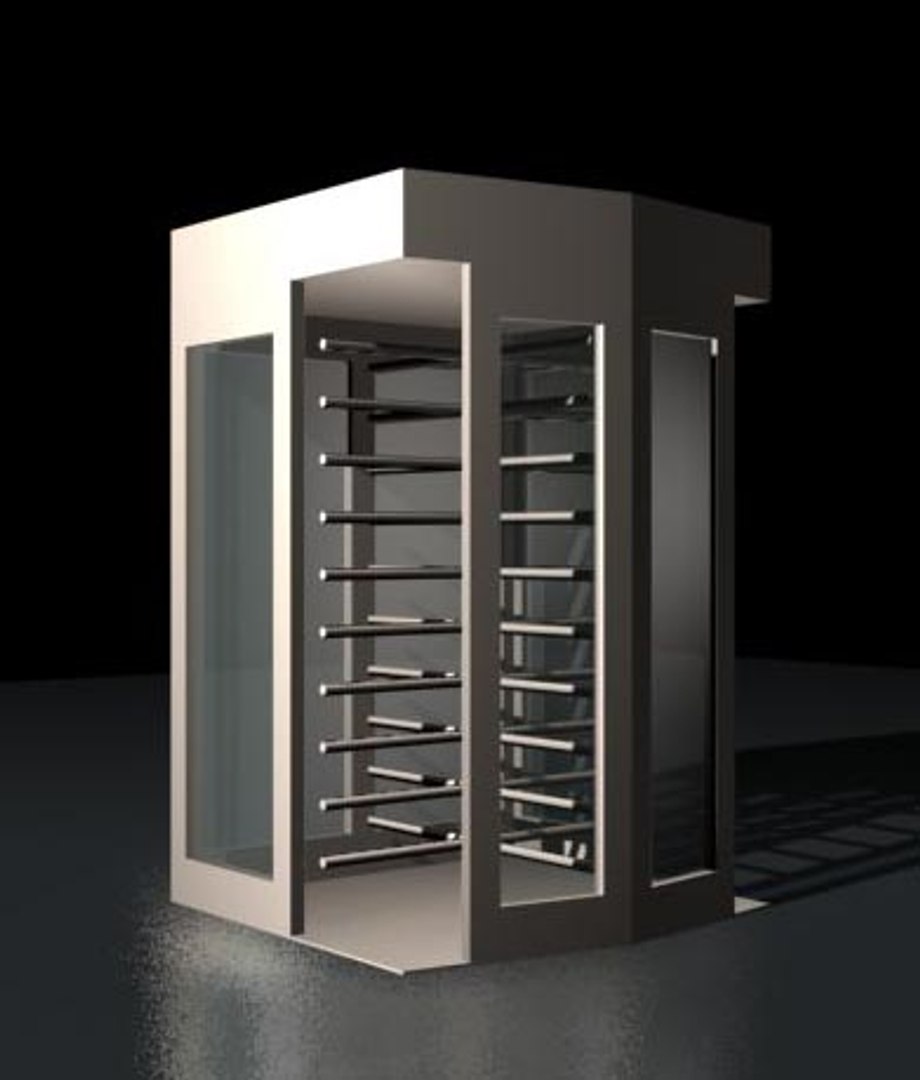 free turnstile 3d model