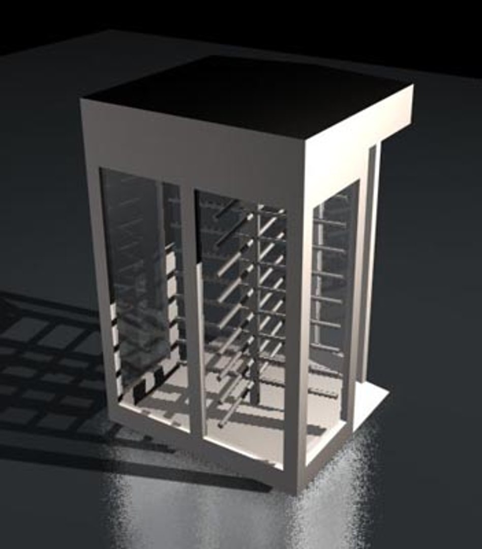 Free Turnstile 3d Model