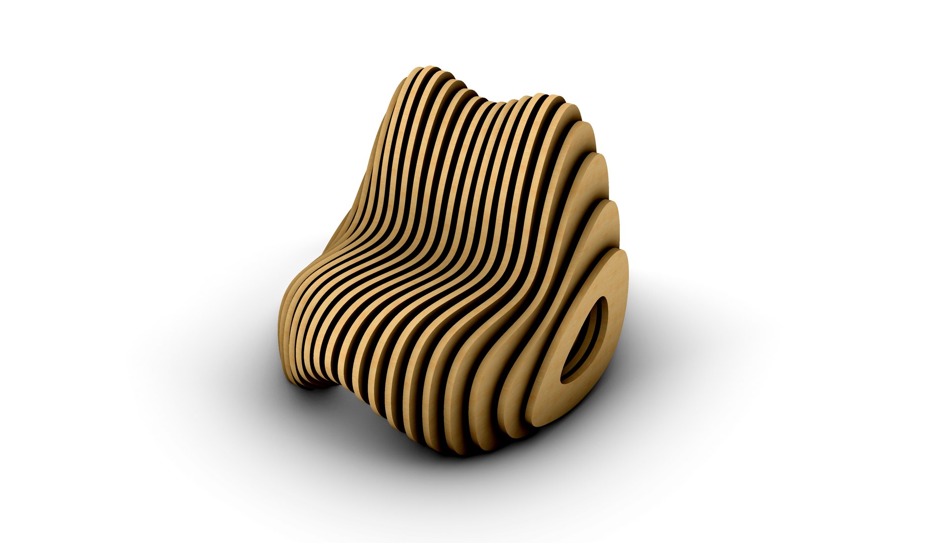 3D Model Parametric Chair 01 - TurboSquid 1817149