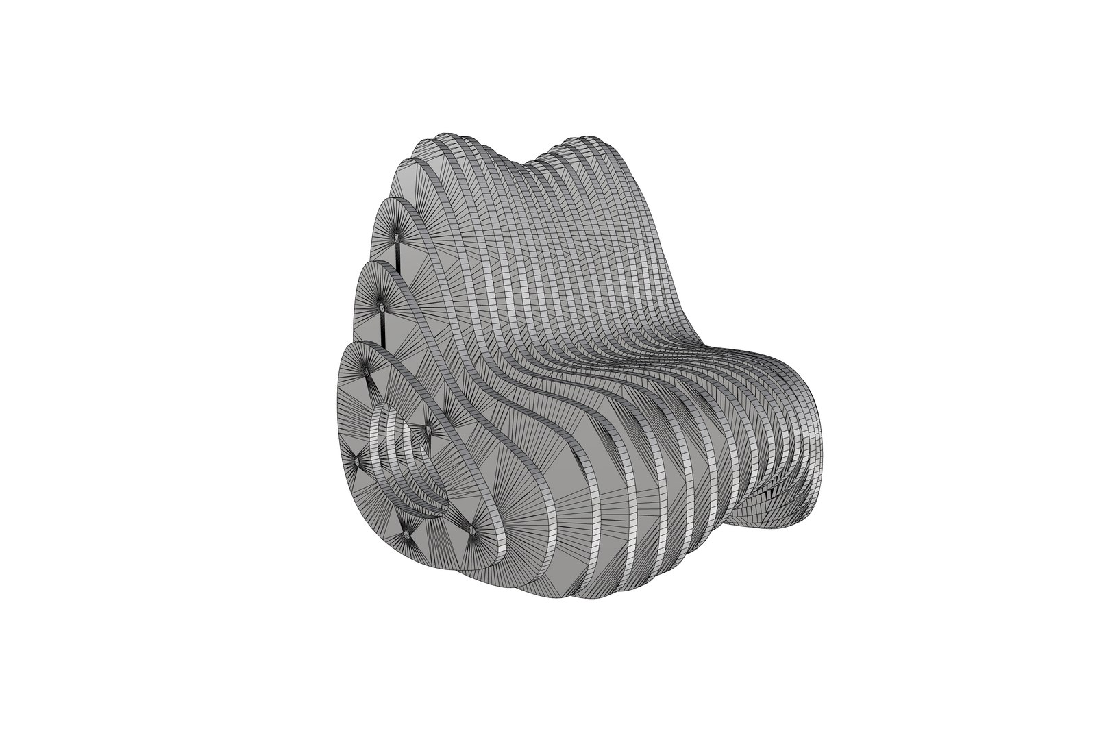 3D Model Parametric Chair 01 - TurboSquid 1817149