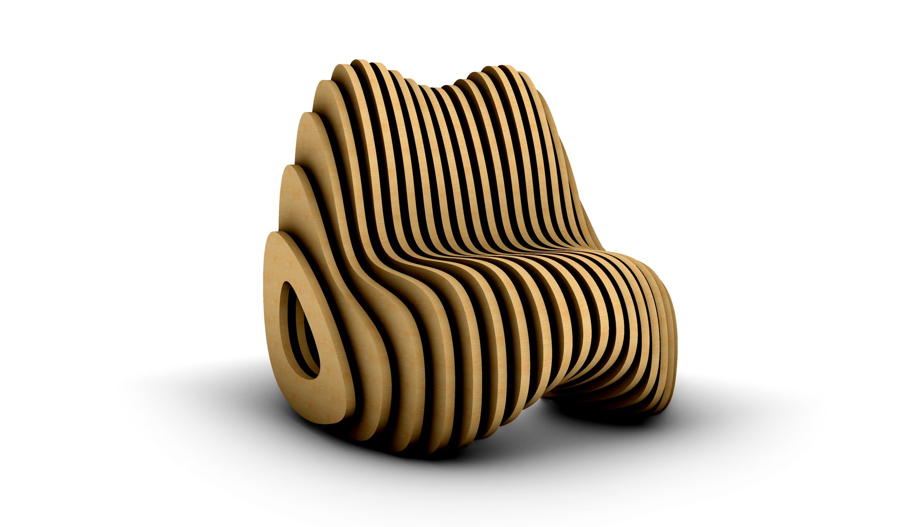 3D Model Parametric Chair 01 - TurboSquid 1817149