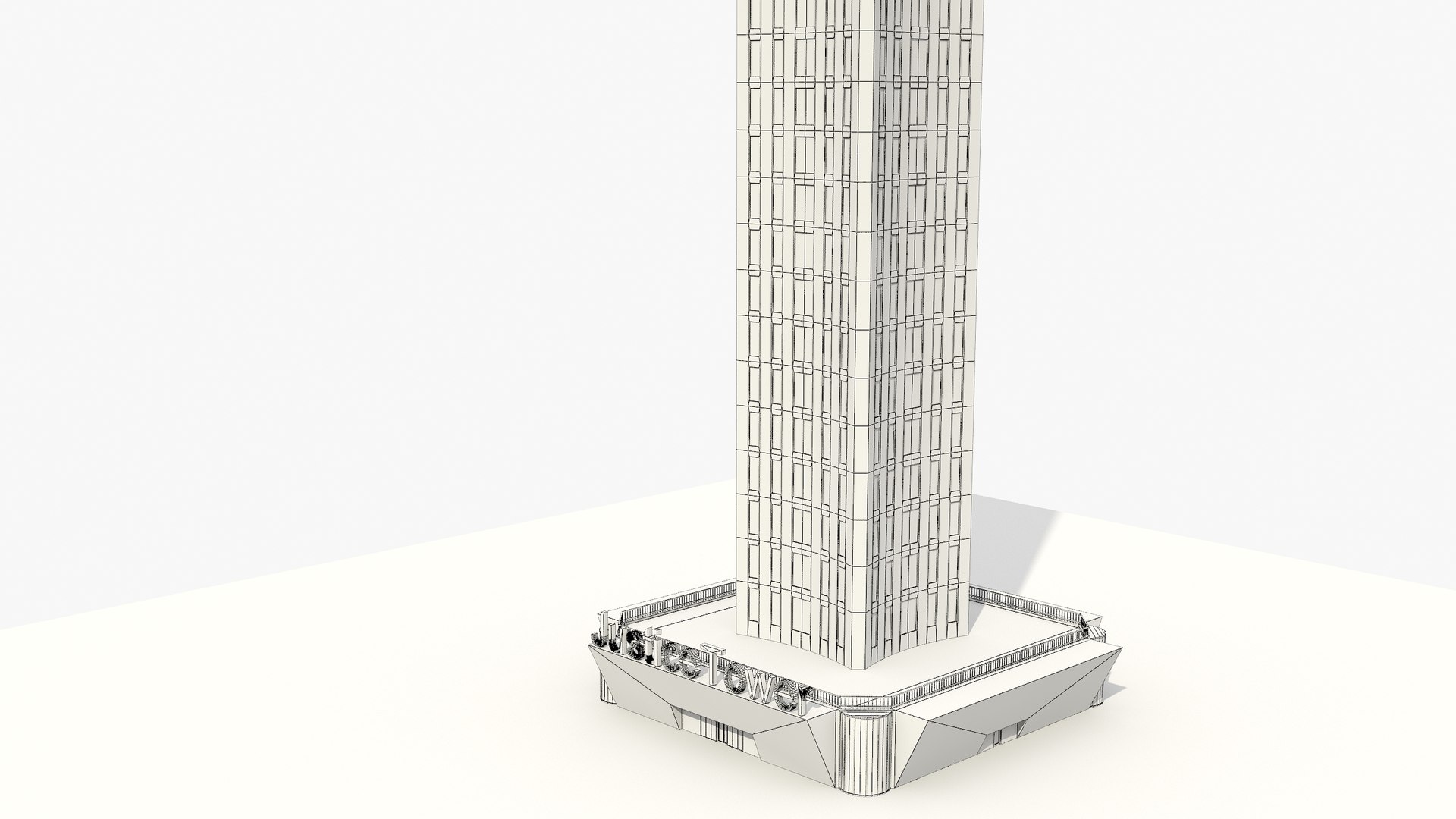 Modern skyscraper 3D model - TurboSquid 1408235