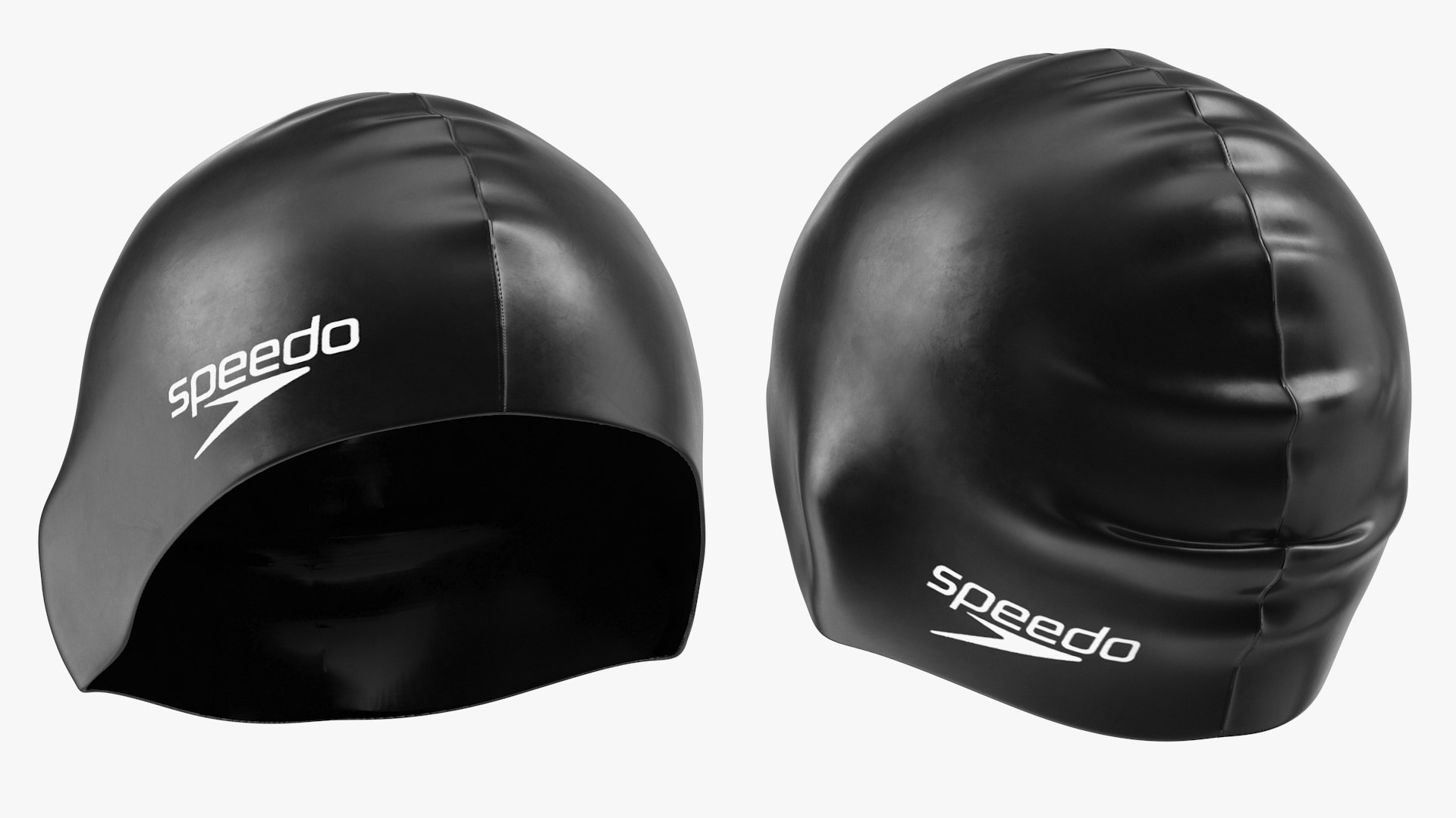 3D Speedo Black Silicone Swimming - TurboSquid 1629208