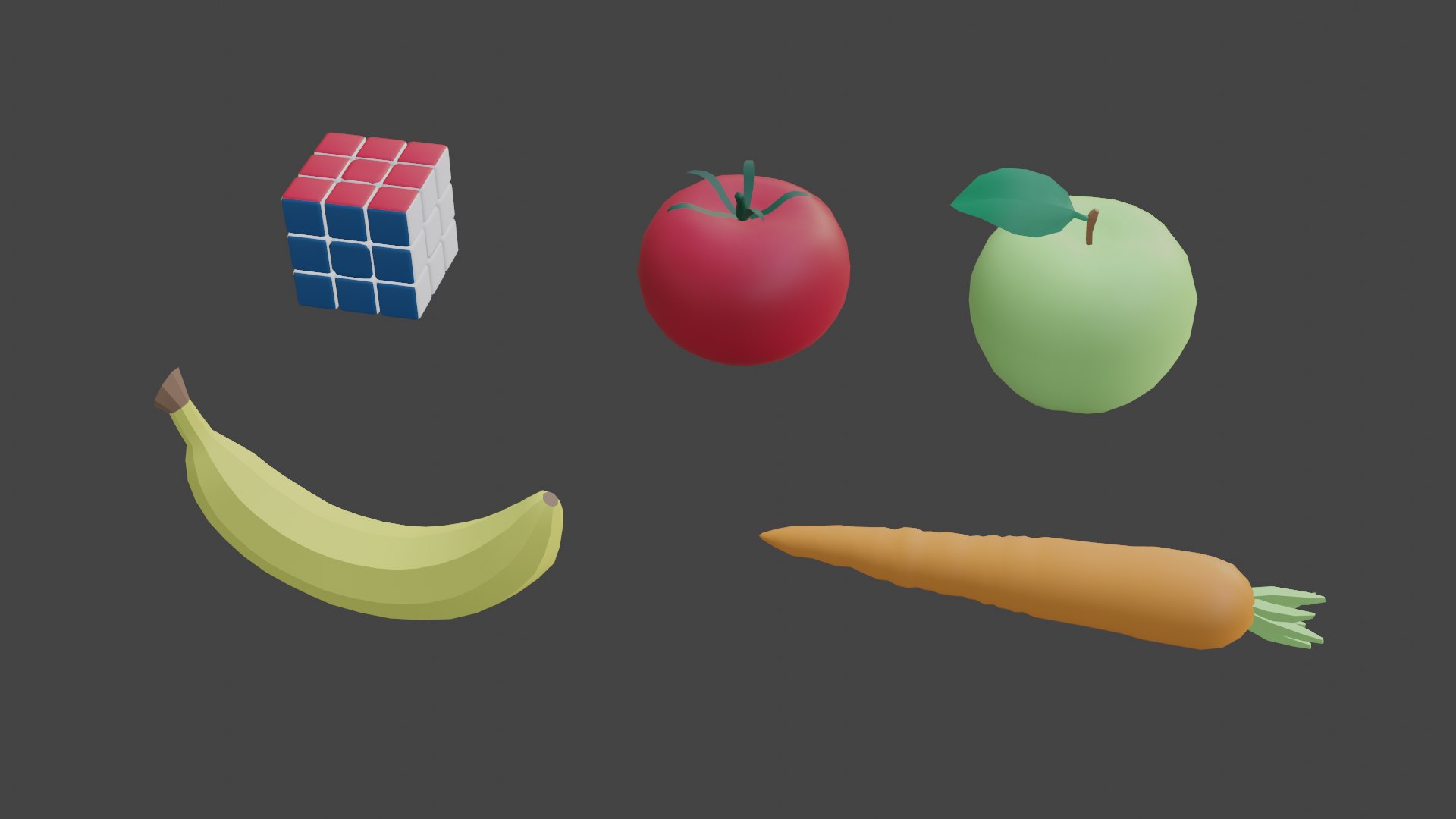 Vegetables Model - TurboSquid 1894209