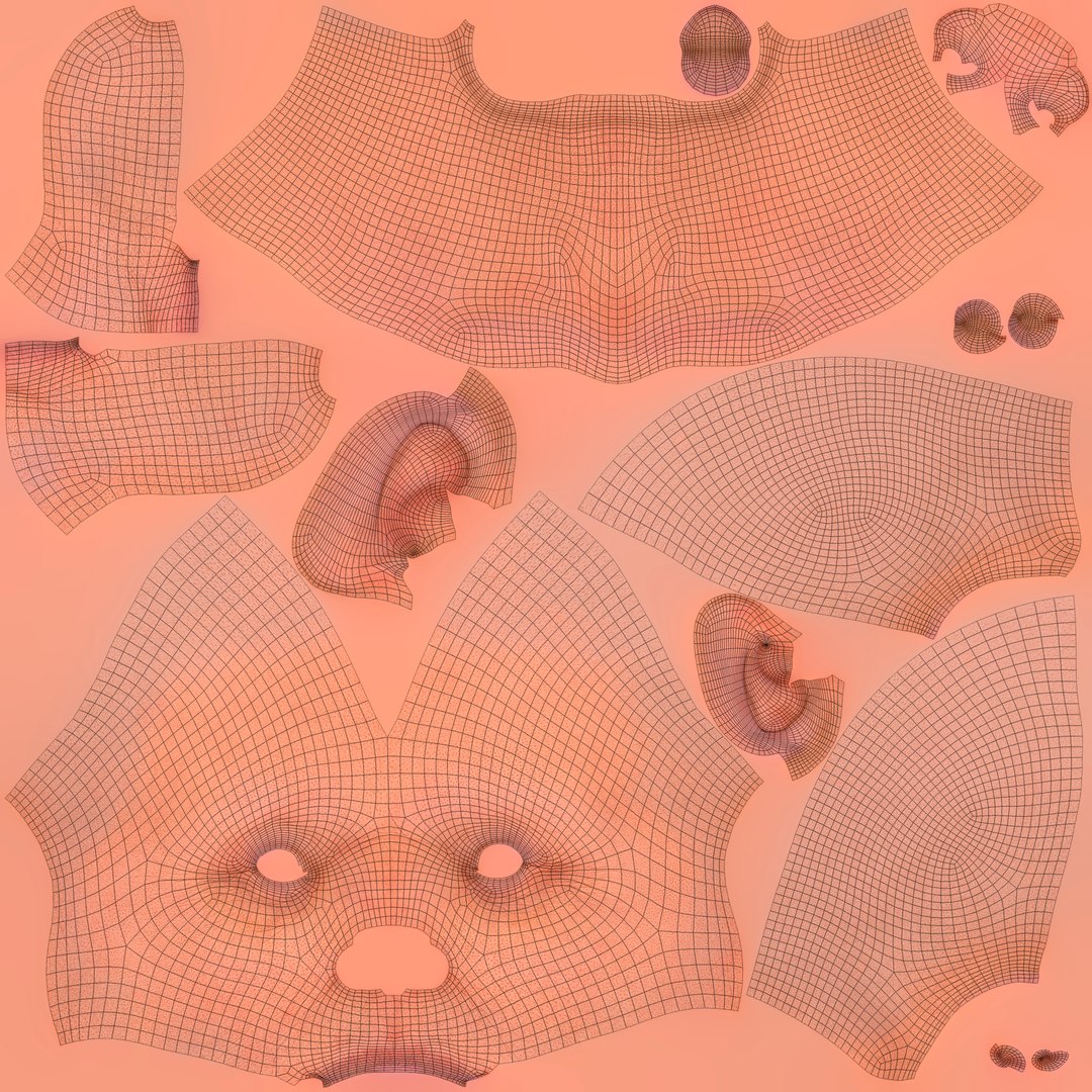 3D Male Character Head Low Poly - TurboSquid 2050779