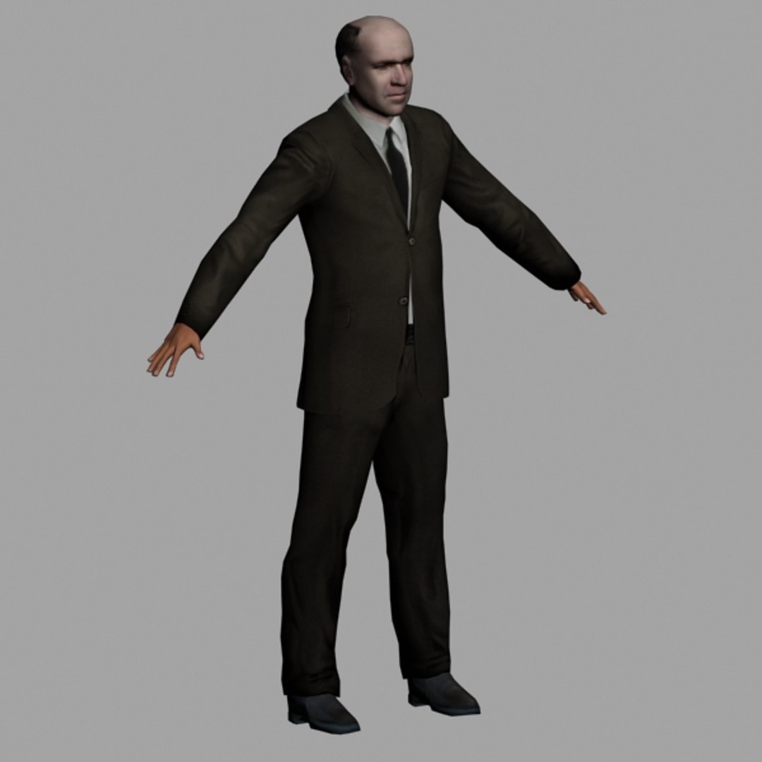3d Model Generic Male