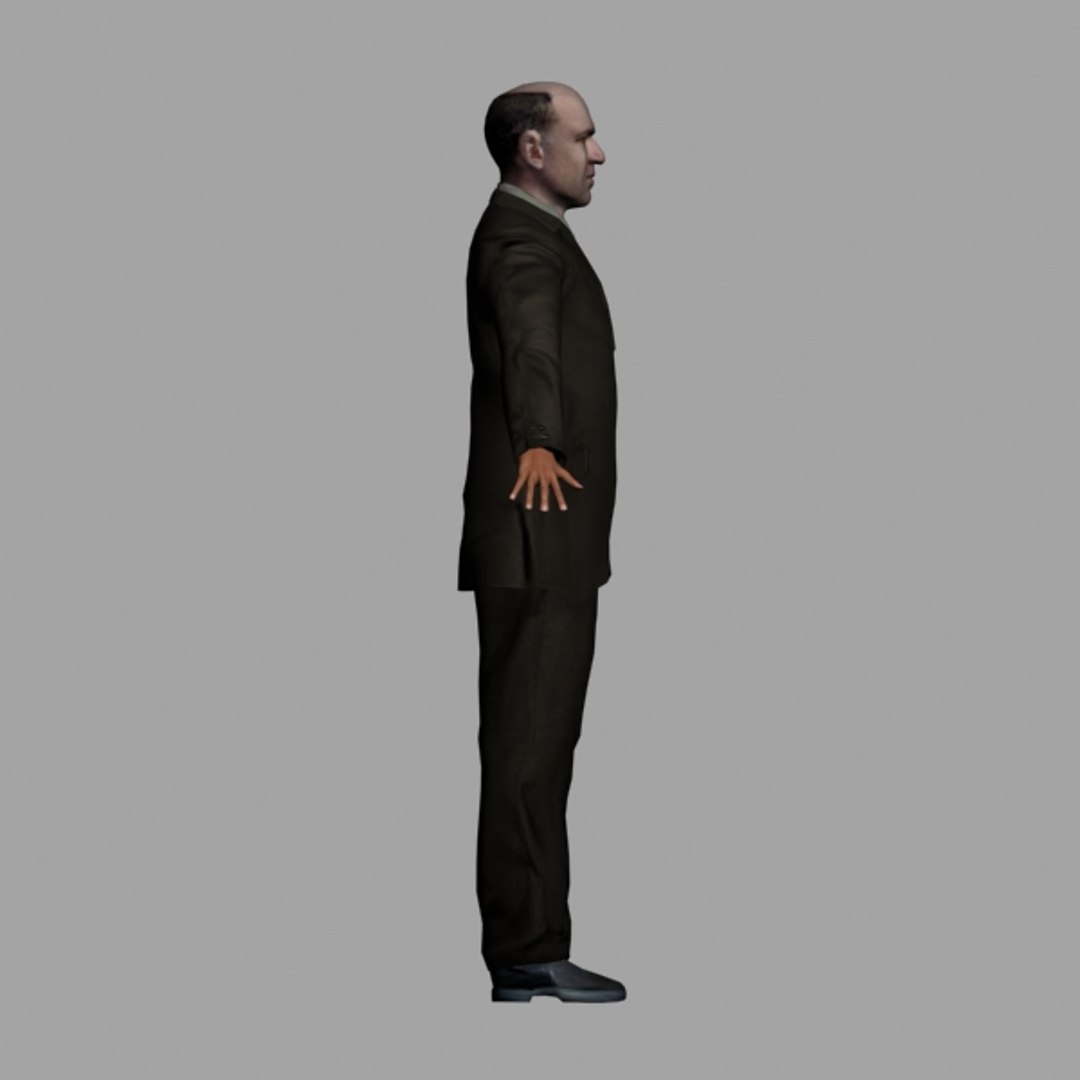 3d Model Generic Male