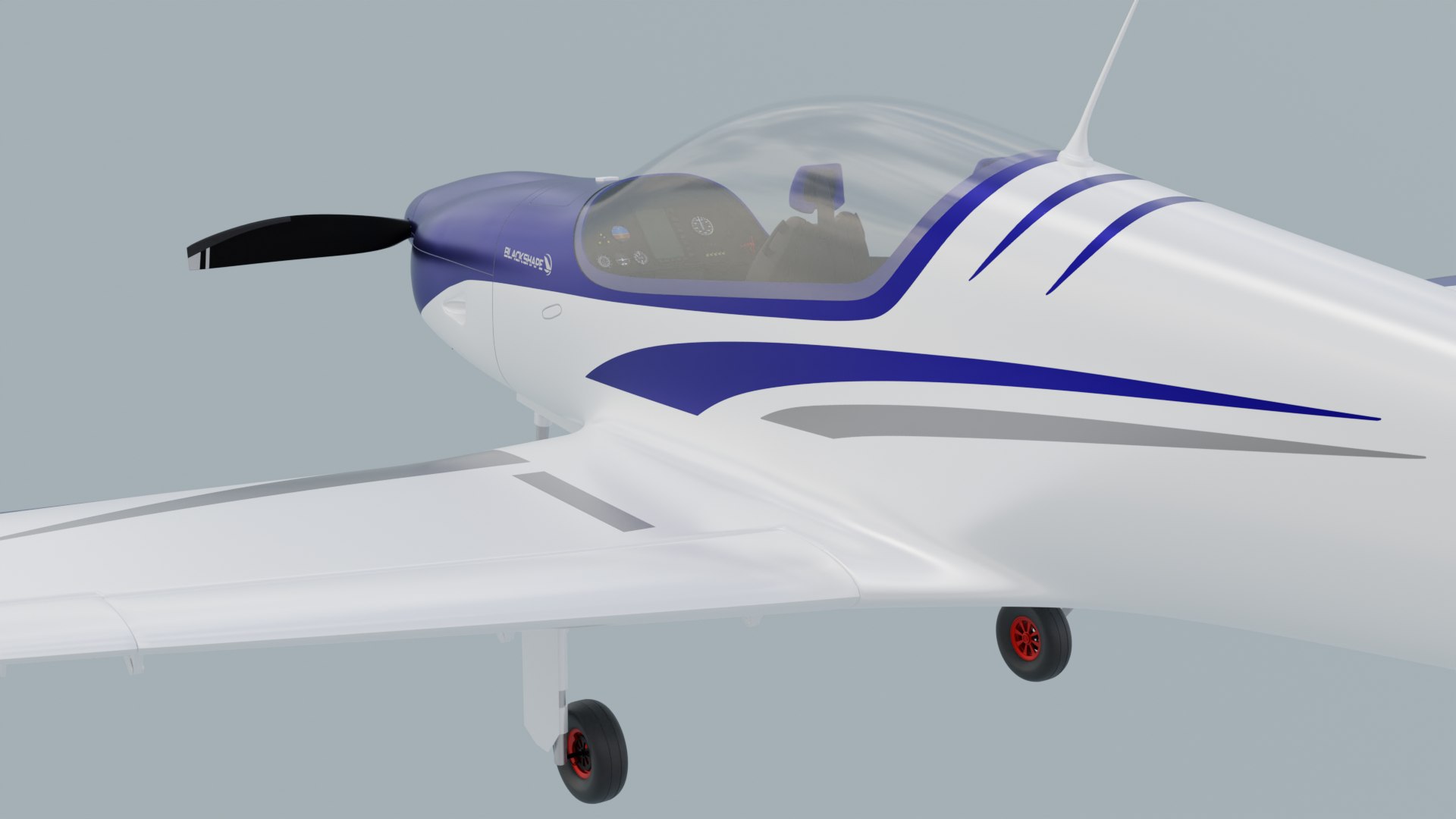 3D Model Airplane Blackshape - TurboSquid 2145339