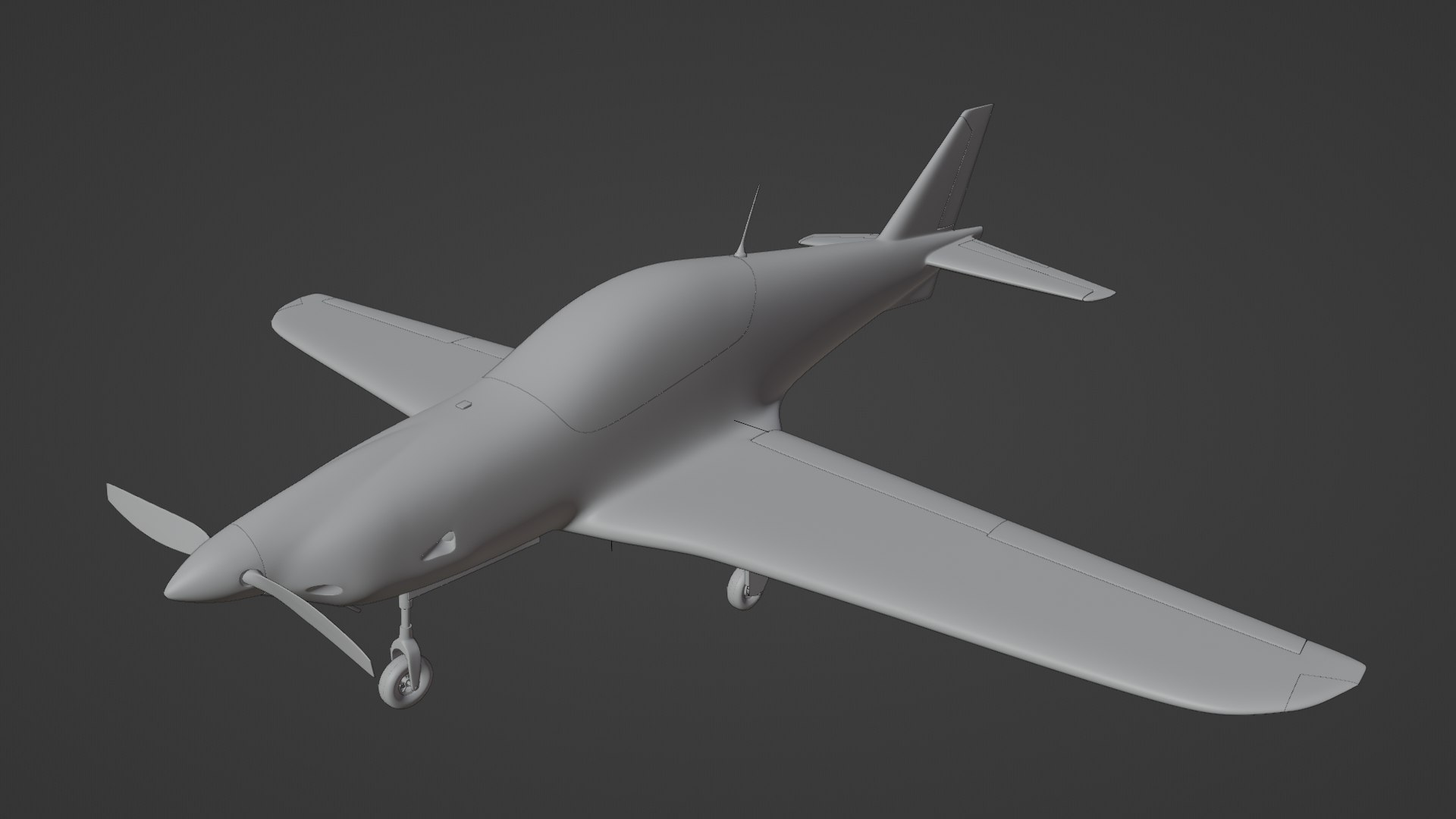3D Model Airplane Blackshape - TurboSquid 2145339