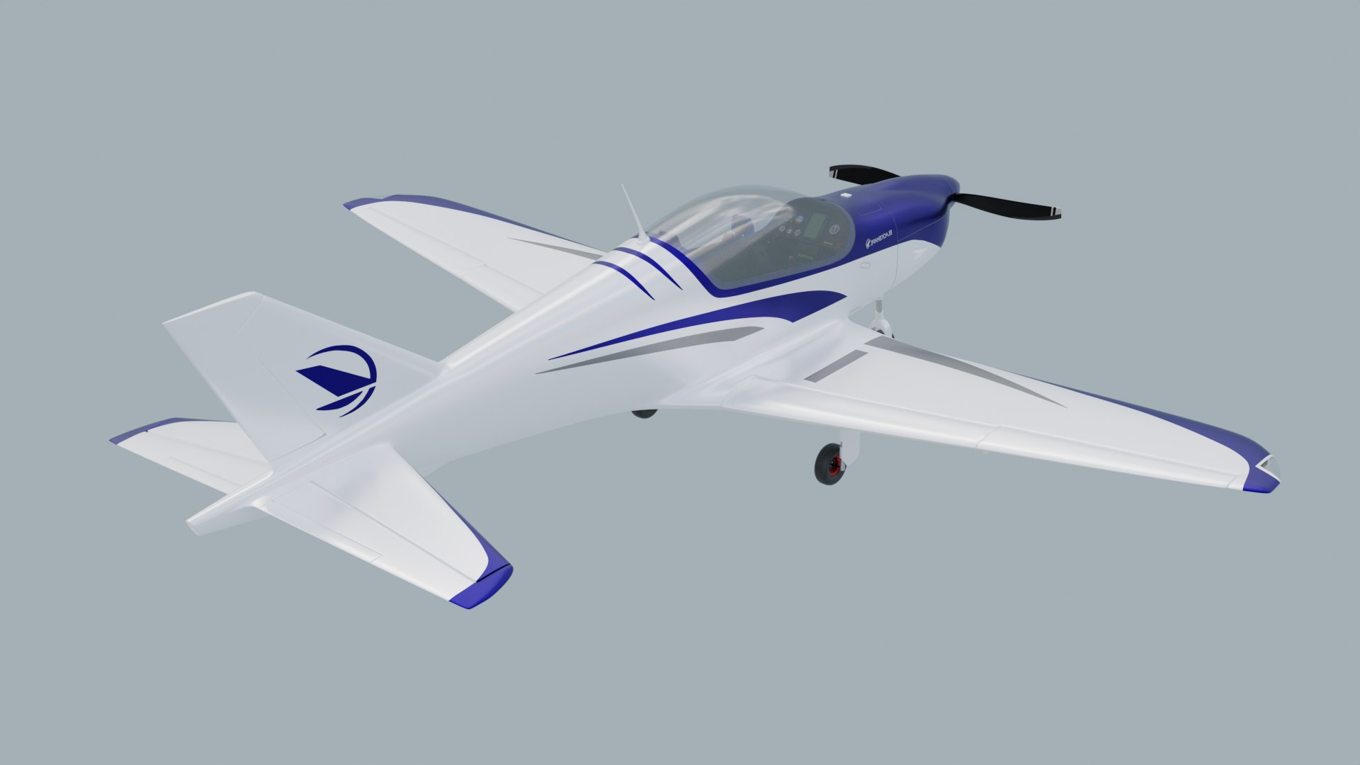 3D Model Airplane Blackshape - TurboSquid 2145339