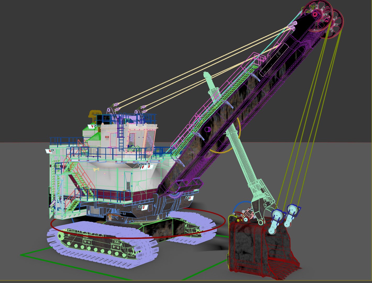 Electric Mining Shovel Max