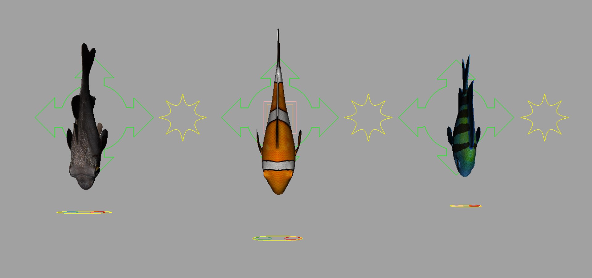 3D Animations Fish Model - TurboSquid 1391667