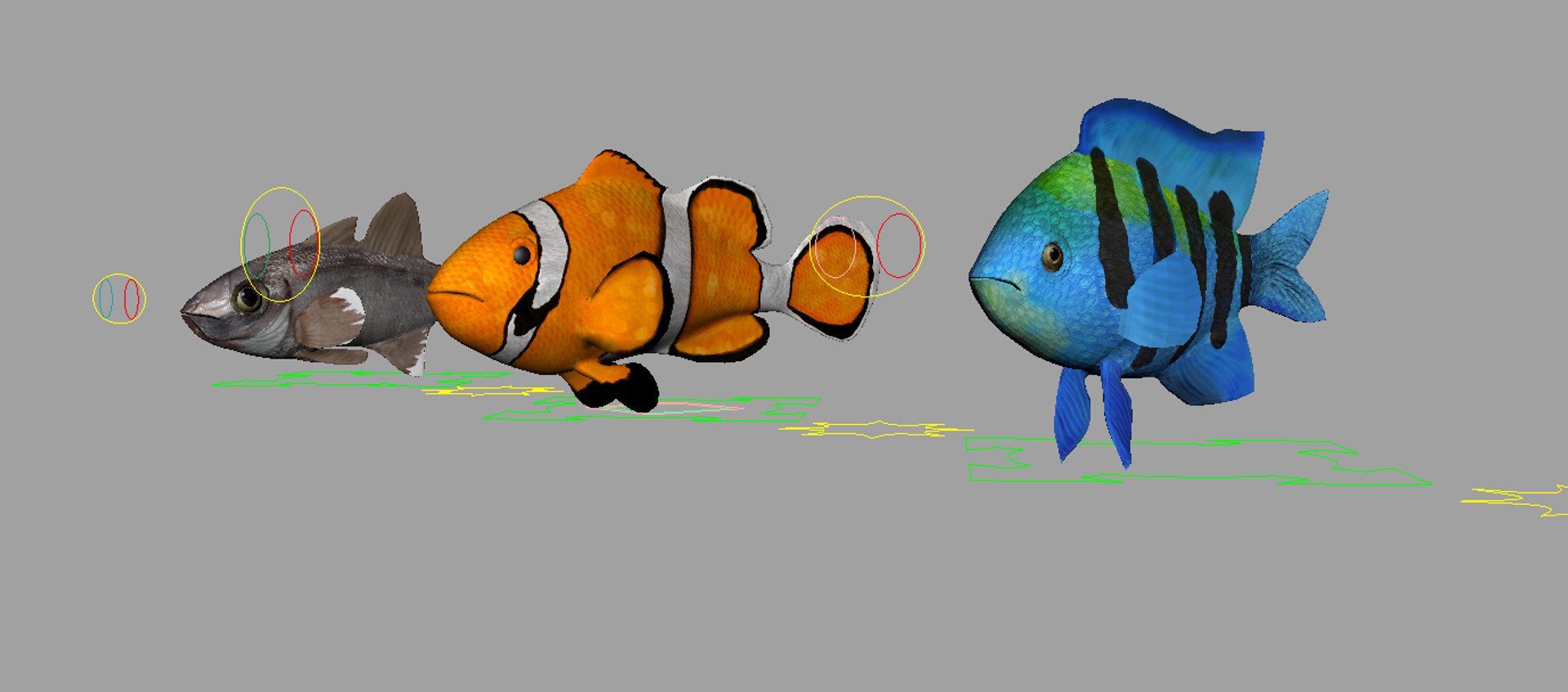 3D Animations Fish Model - TurboSquid 1391667