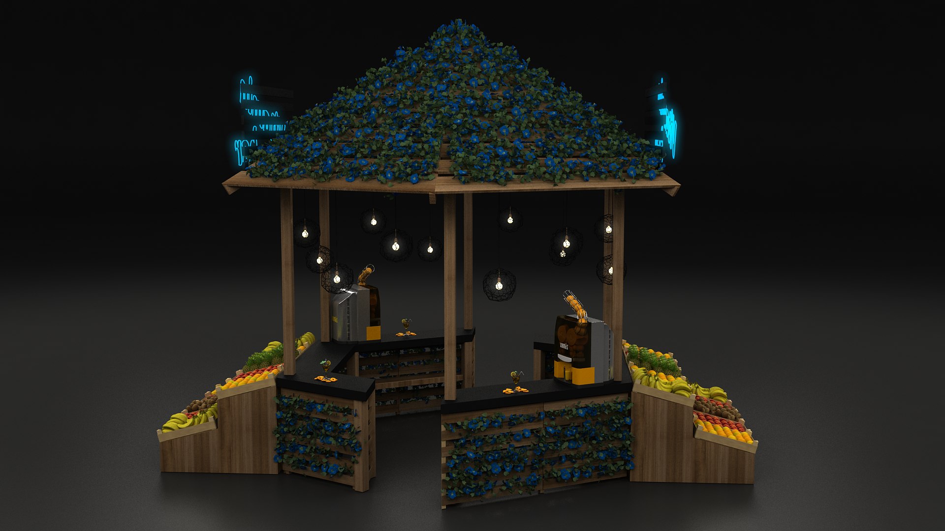 Hexagon bar 3D model - TurboSquid 1625469