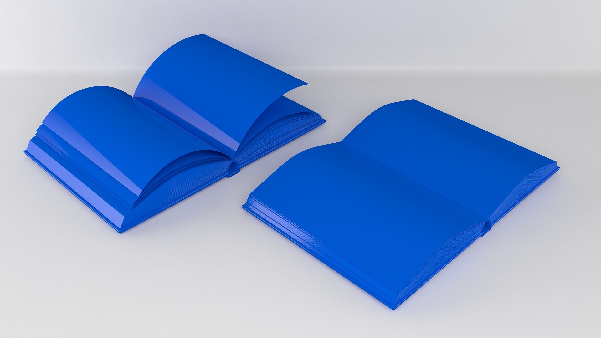 3D Book Set Model - TurboSquid 1789426