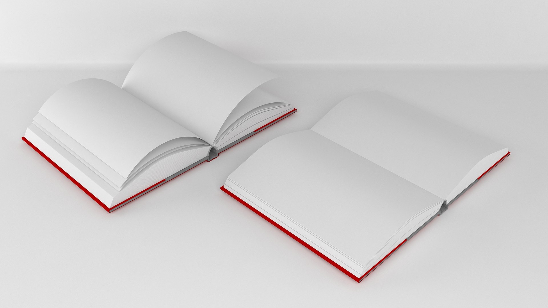 3D Book Set Model - TurboSquid 1789426