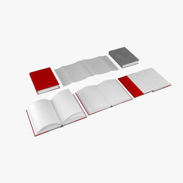 modelo 3d Conjunto de libro - TurboSquid 1789426