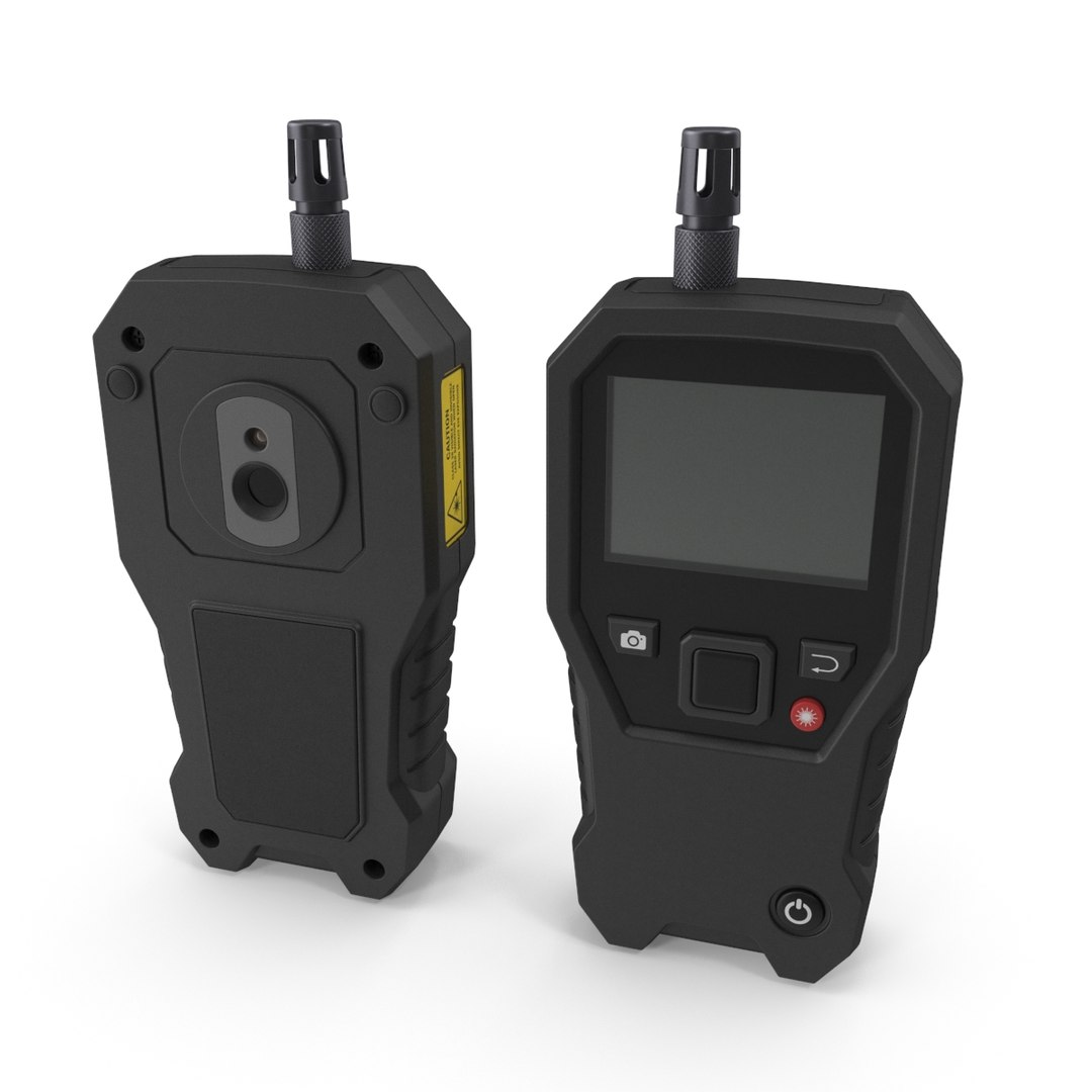 3D Thermal Imaging Moisture Meter PBR - TurboSquid 2102182